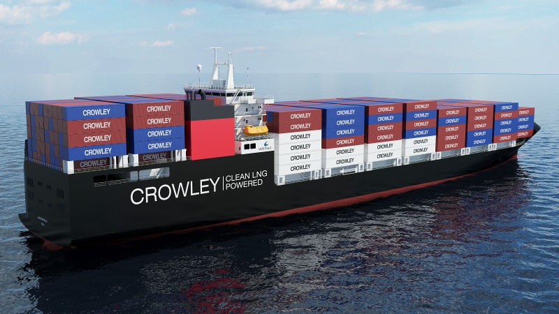 Crowley to Build Revolutionary LNG-Powered ConRo Ships for U.S ...