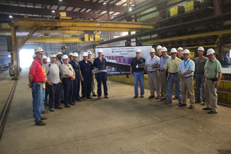 Construction Begins on Crowley’s Second Commitment Class, LNG-Powered ...